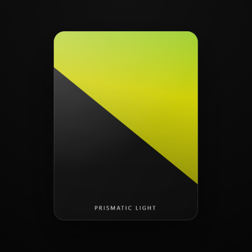 Prismatic Light Sweep | Learning Axis